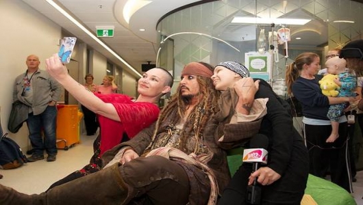 Sick Children, Johnny Depp and Stephen Graham