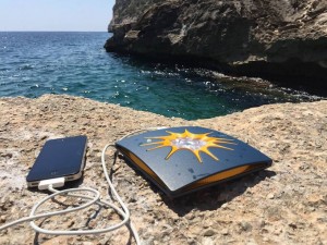Solar-Powered Phone Chargers Bring Mobile Access